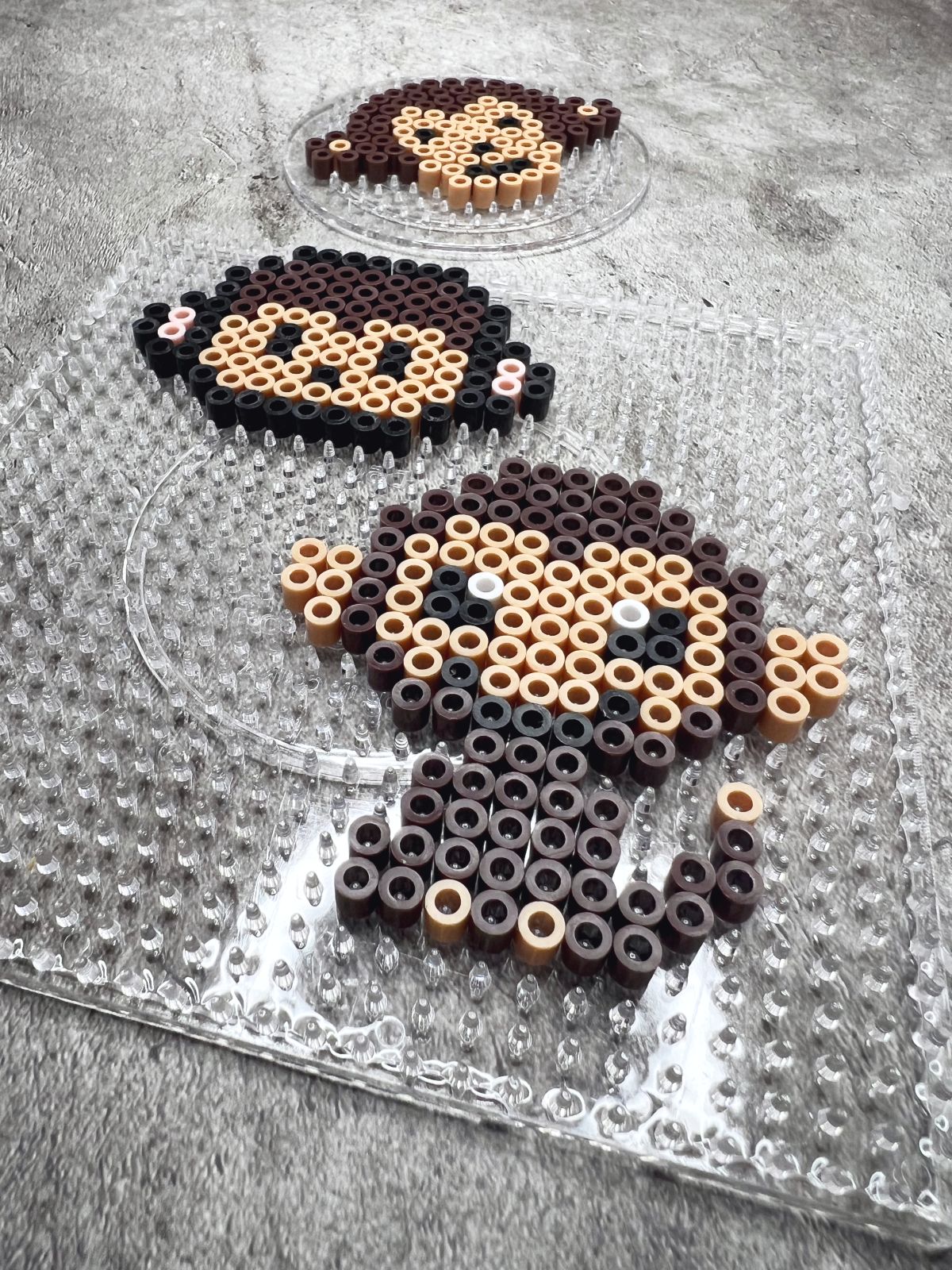 🐒 Affe mit Bügelperlen basteln - Homemadery