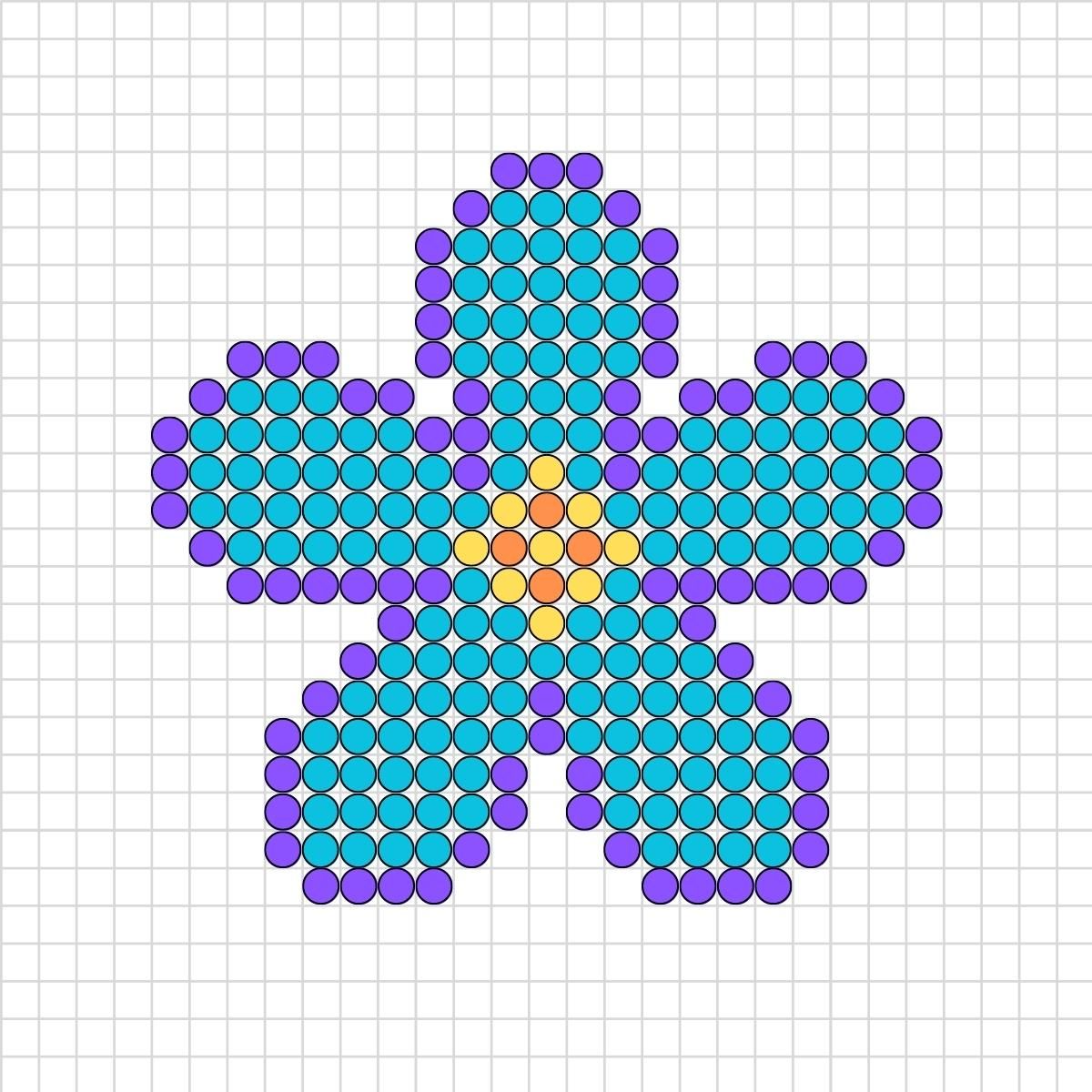 🌸 Blumen aus Bügelperlen basteln - Homemadery