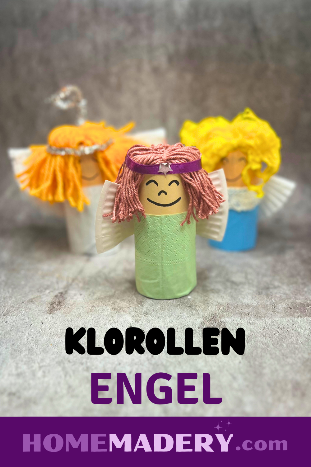 Basteln Mit Klorollen Engel