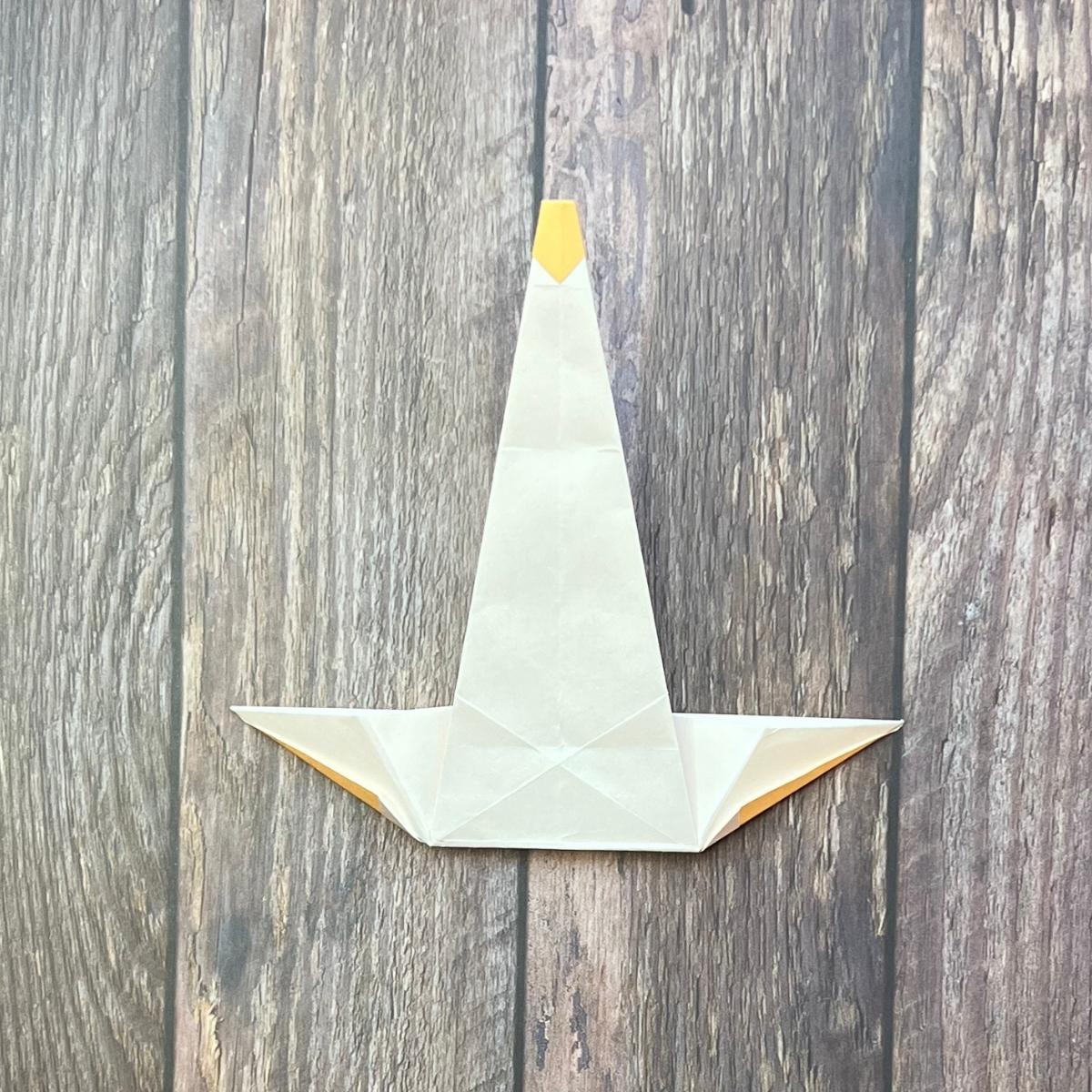 Origami-Gans aus Papier falten - Homemadery