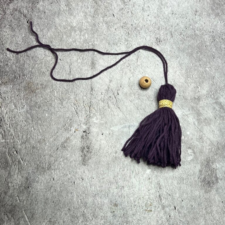 Anleitung zum Quasten basteln - Homemadery